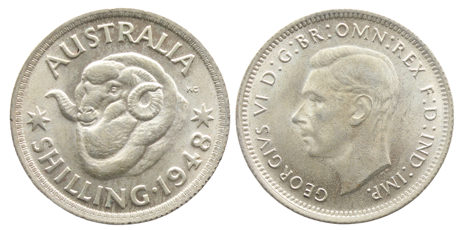 Pre-Decimal Coins - Shilling – Town Hall Coins & Collectables