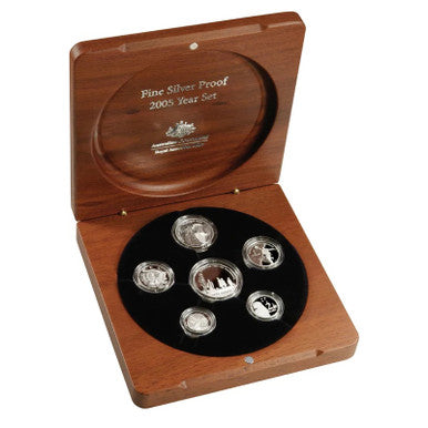 2005 Fine Silver Proof Set – Town Hall Coins & Collectables